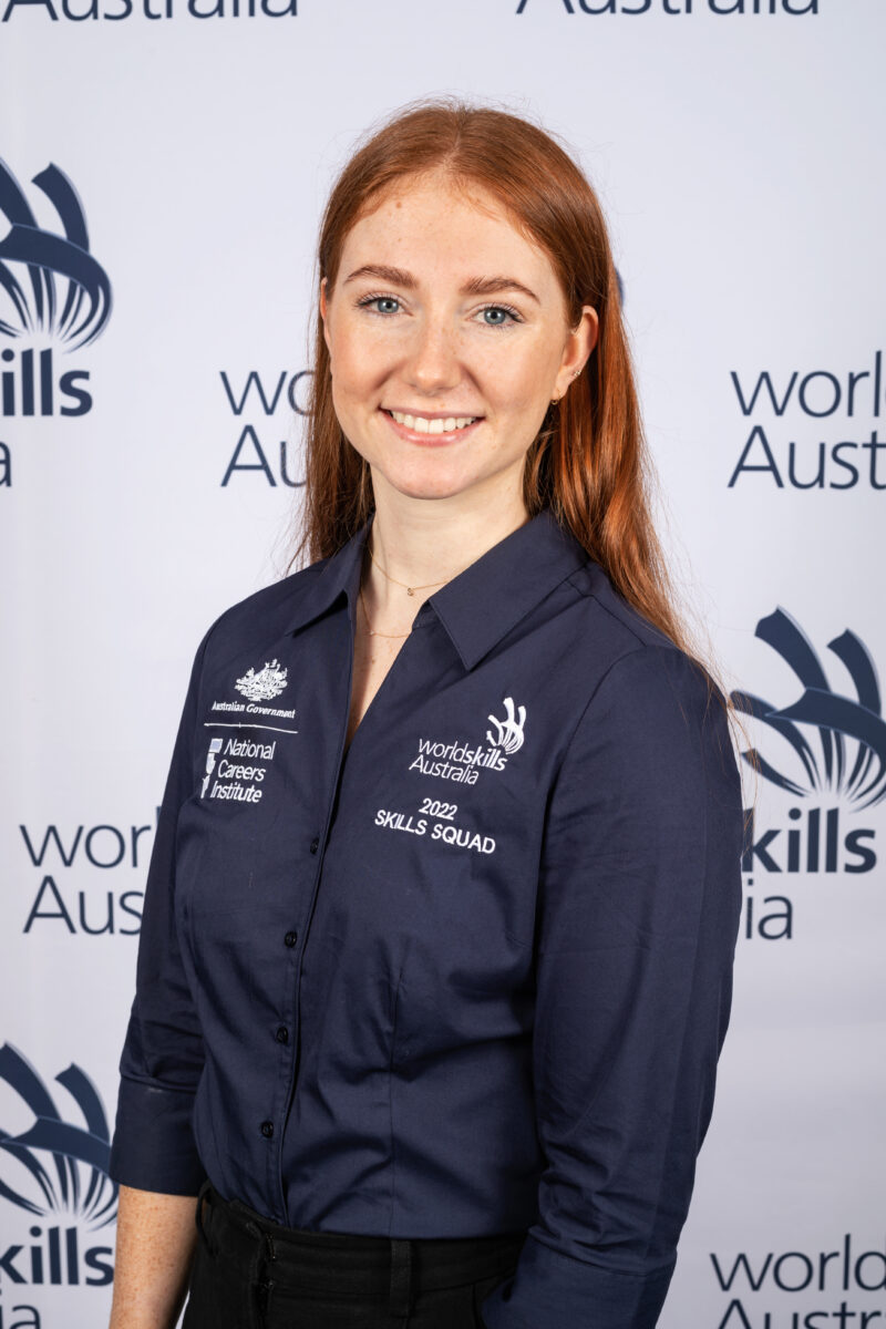 Sabrina Rees - Team Australia Skillaroo - WorldSkills Australia