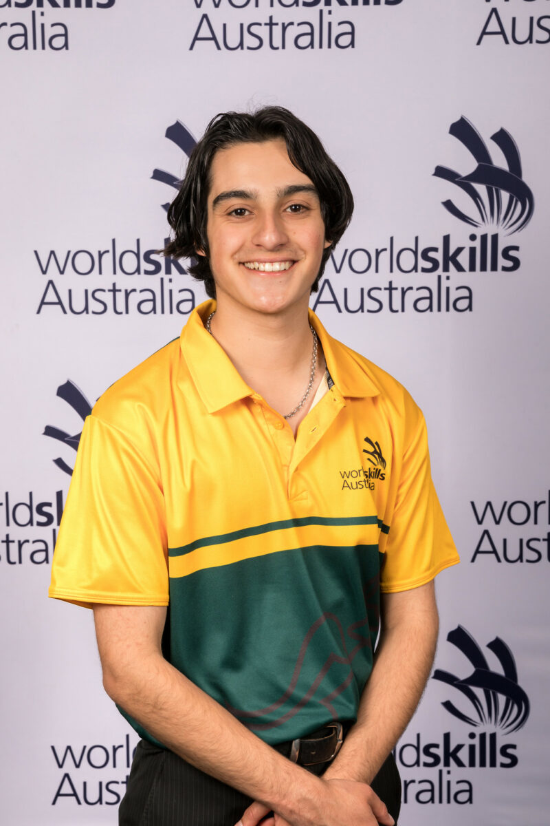 Lachlan Gelavis - Team Australia Skillaroo - WorldSkills Australia